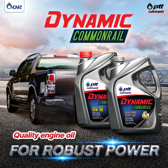 DYNAMIC COMMONRAIL, quality engine oil for robust power