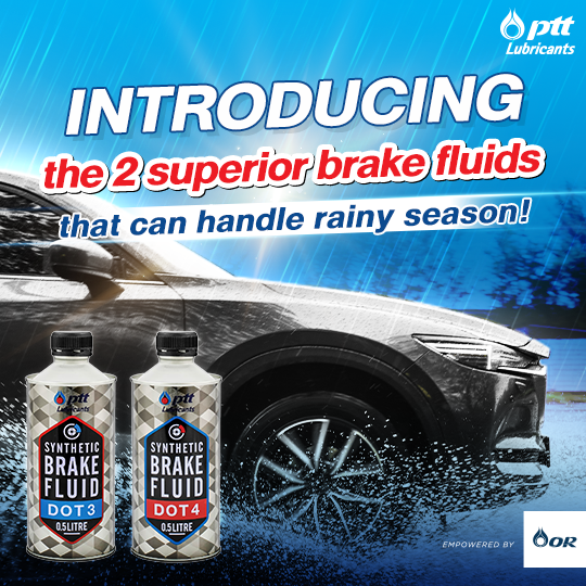 Introducing the 2 superior brake fluids that can handle every rain!