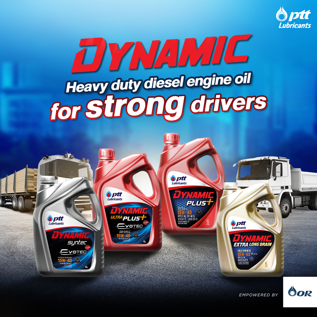 DYNAMIC, heavy duty diesel engine oil for strong drivers