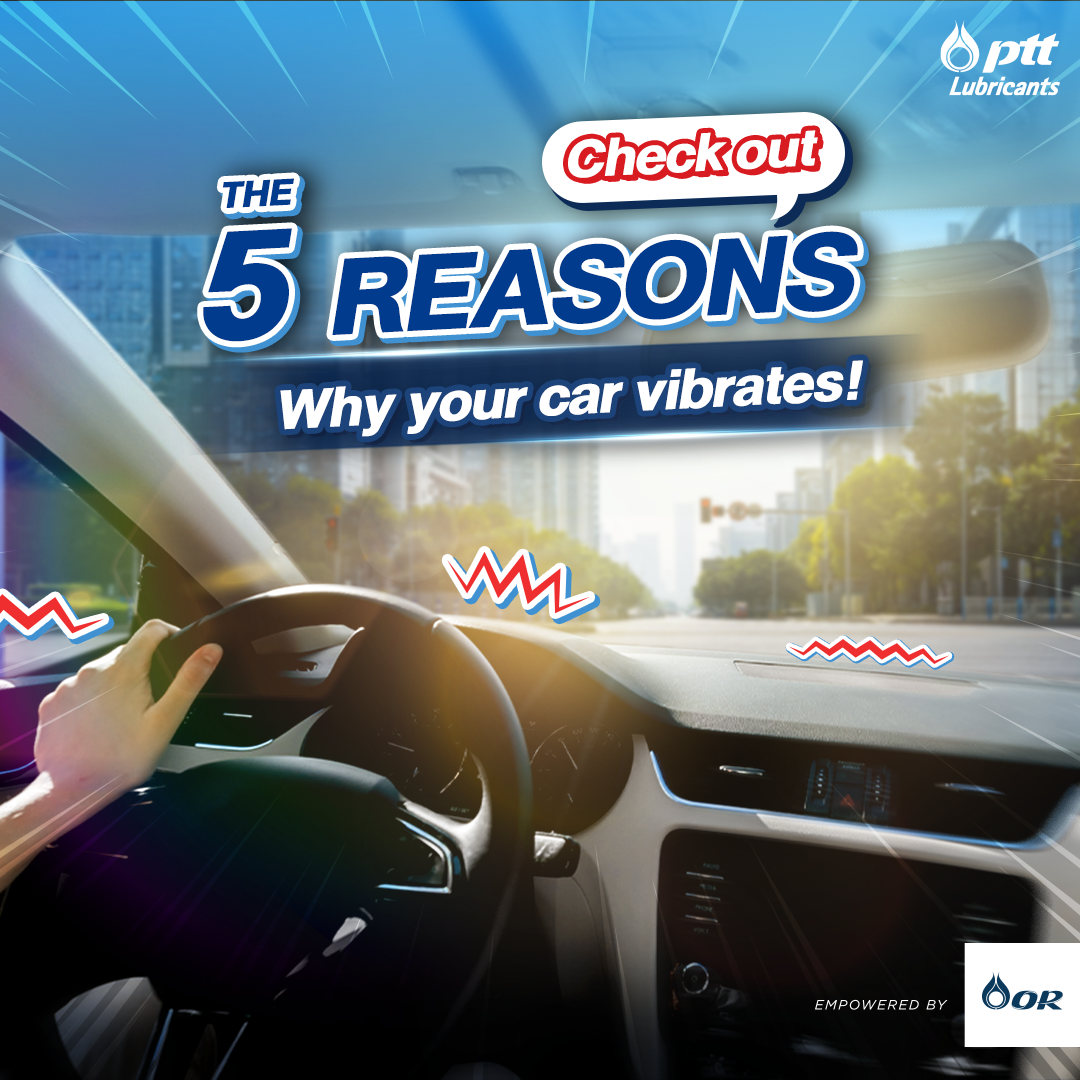 Check out the 5 reasons why your car vibrates!